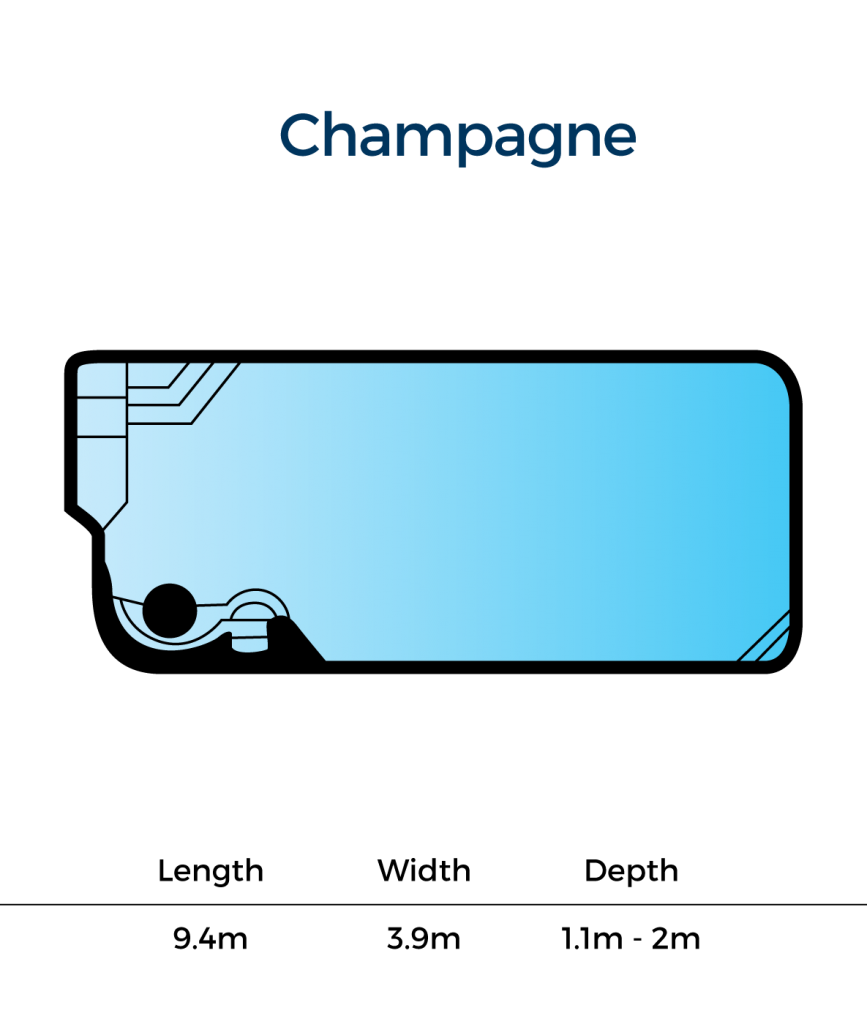 Pool Sizes – Century Pools Sunshine Coast