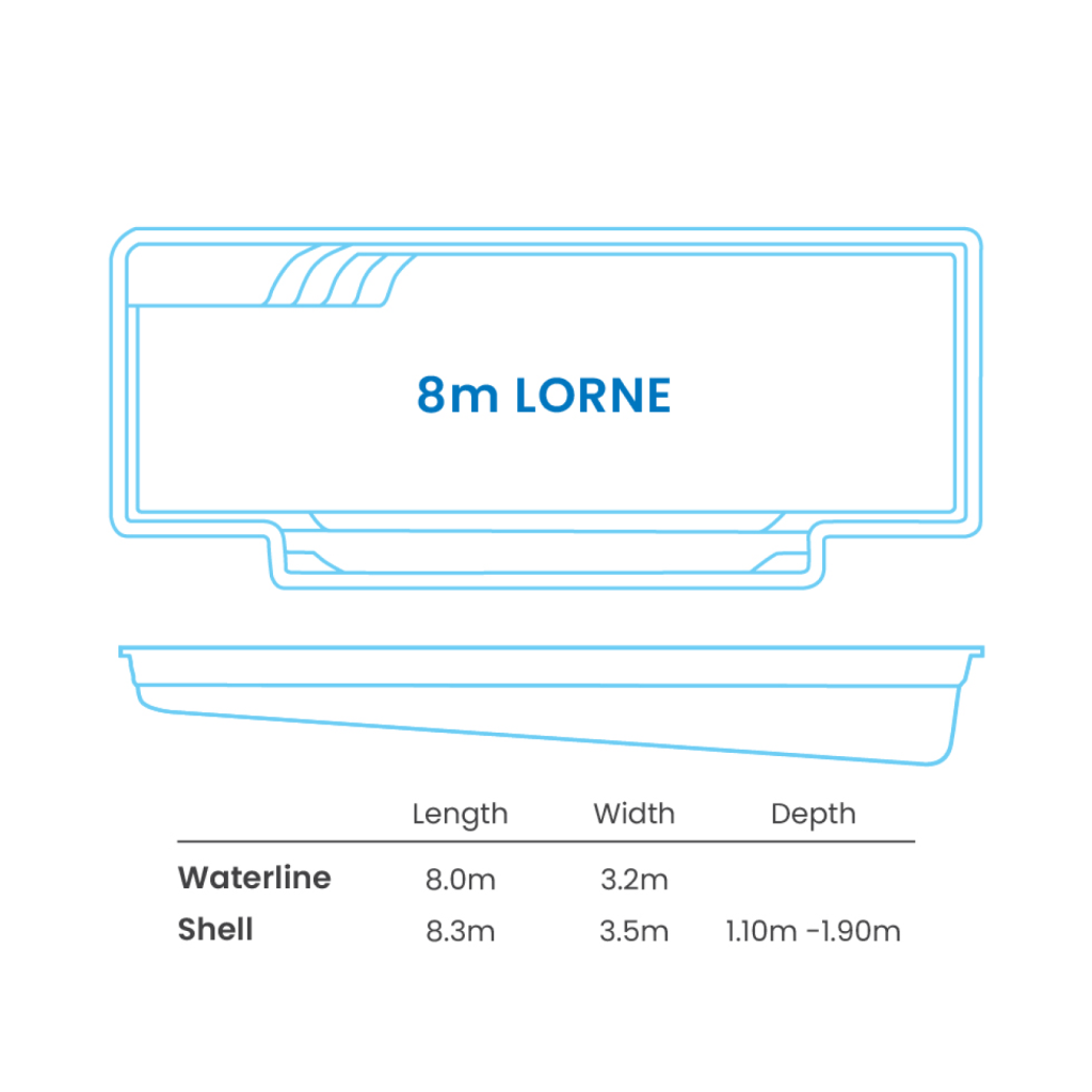 Pool Sizes – Century Pools Sunshine Coast